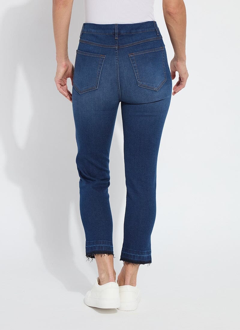 'Holding Power' Cropped Straight Leg in Indigo Black – Jacque Michelle